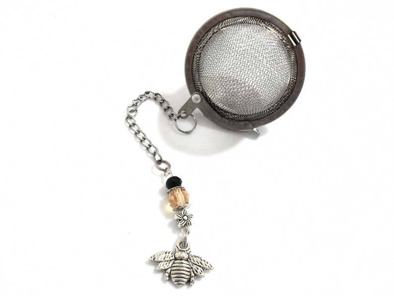 Bee Tea Infuser, Honey Bee Loose Leaf Tea Strainer, Bee Charm Tea ...