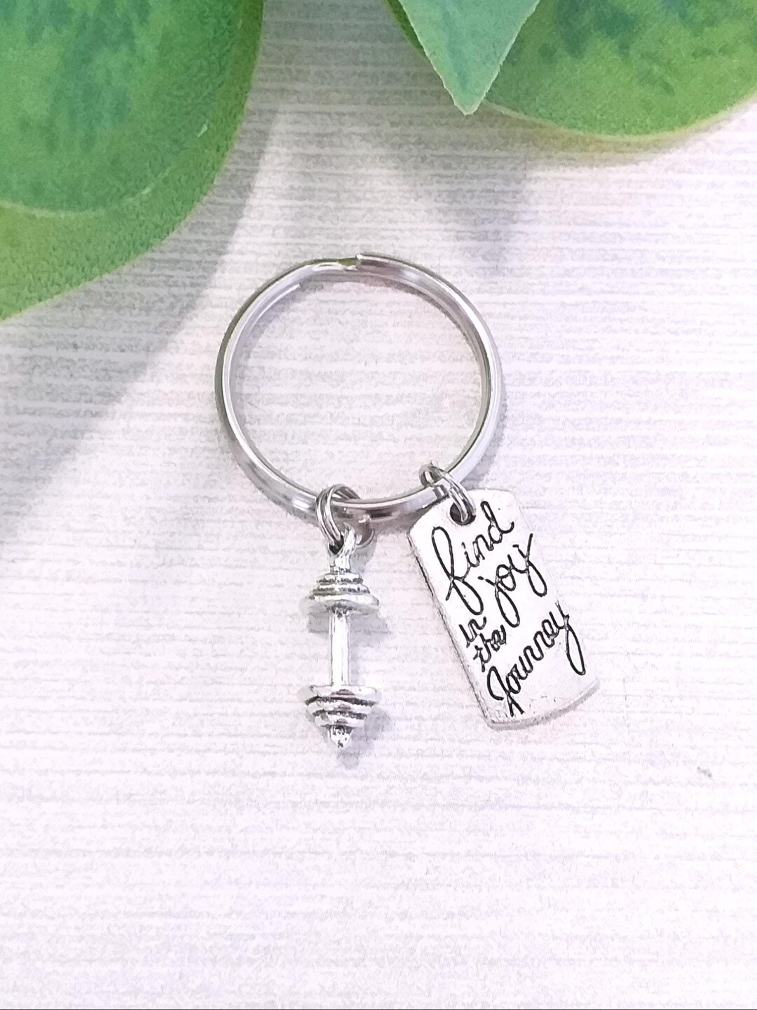 Weight Loss Keychain, Muscle Building Key Chain, Dumbbell Key Ring ...