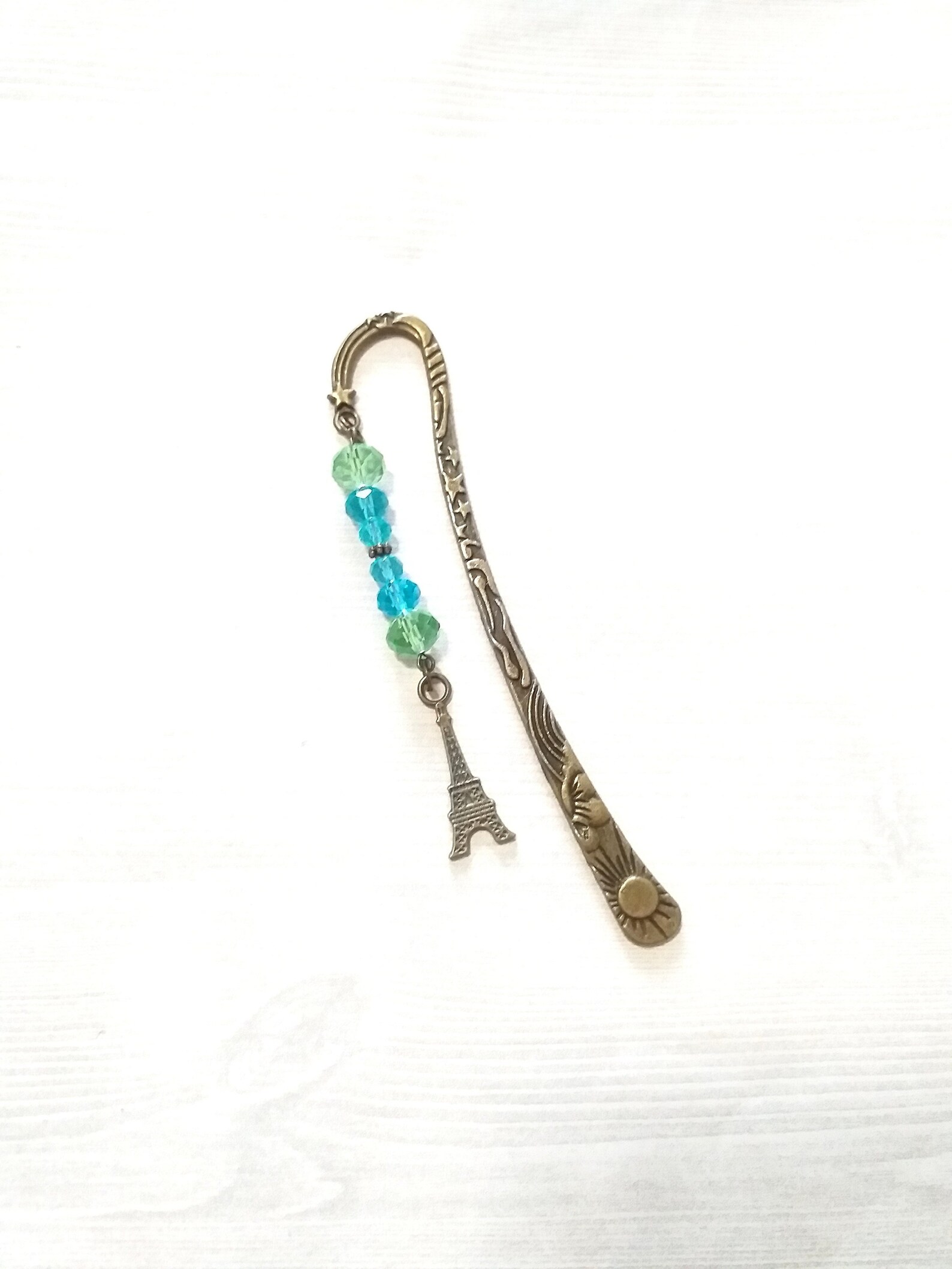 Eiffel Tower Bookmark, Paris Charm French Book Jewelry, Gifts for ...