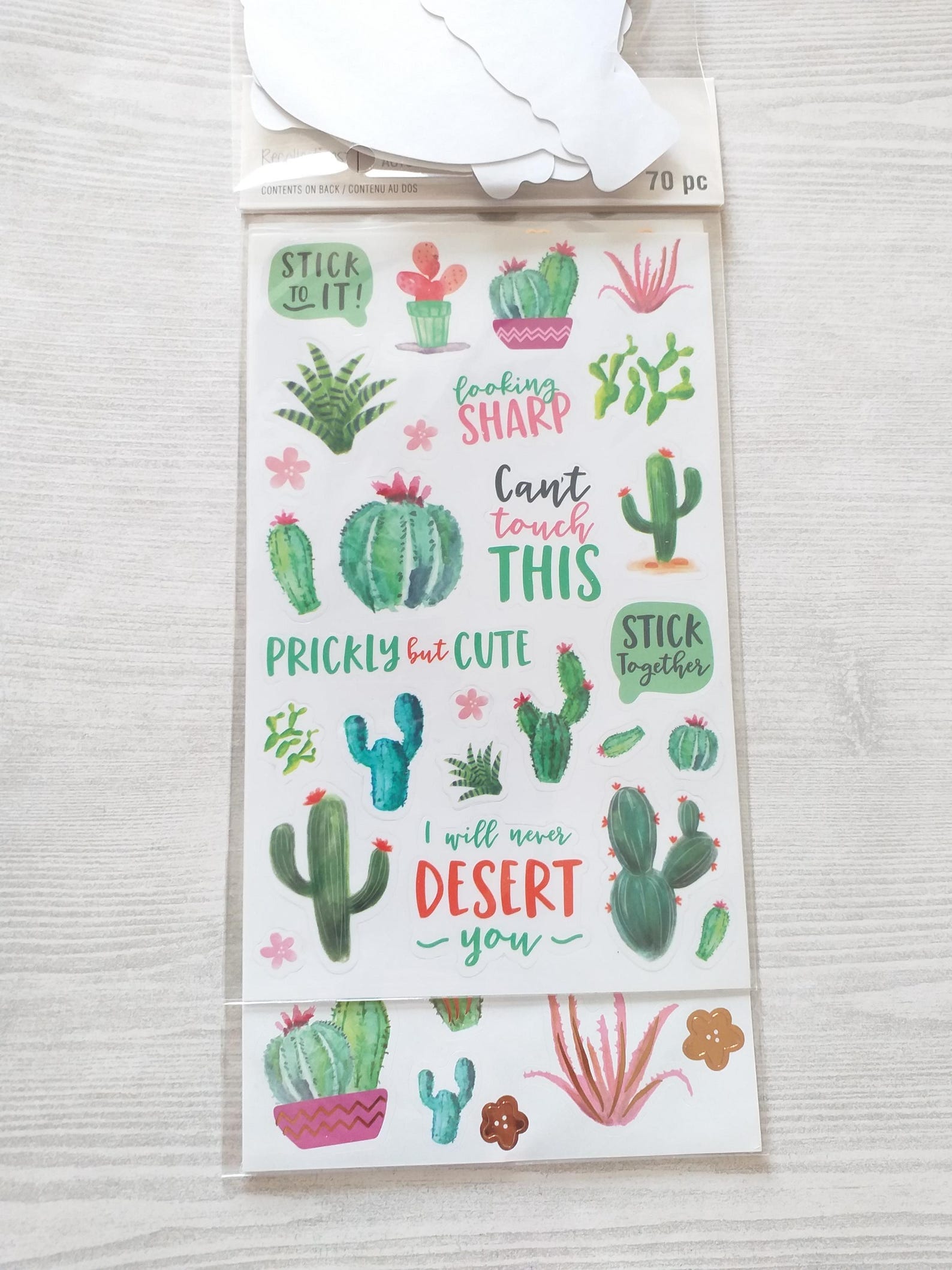 Stickers Bundle, Destash Flowers and Cactus Planner Stickers, Love Kiss ...