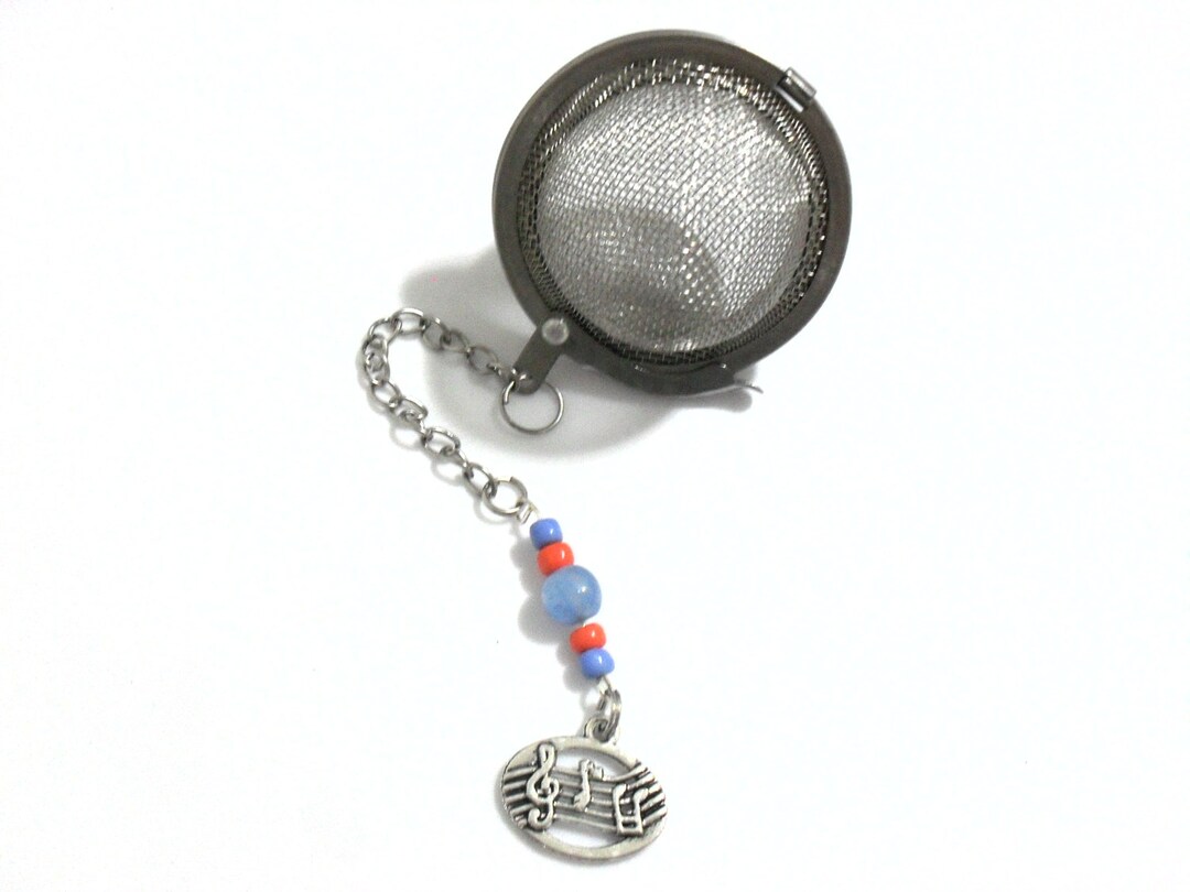 Music Tea Infuser, Musical Notes Charm Loose Teas Strainer and Steeper ...