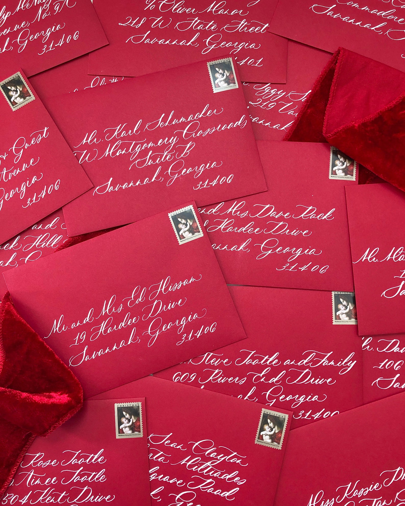 Custom Envelope Calligraphy Modern Script | Etsy