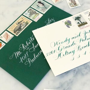 Custom Envelope Calligraphy - Traditional Script - Etsy