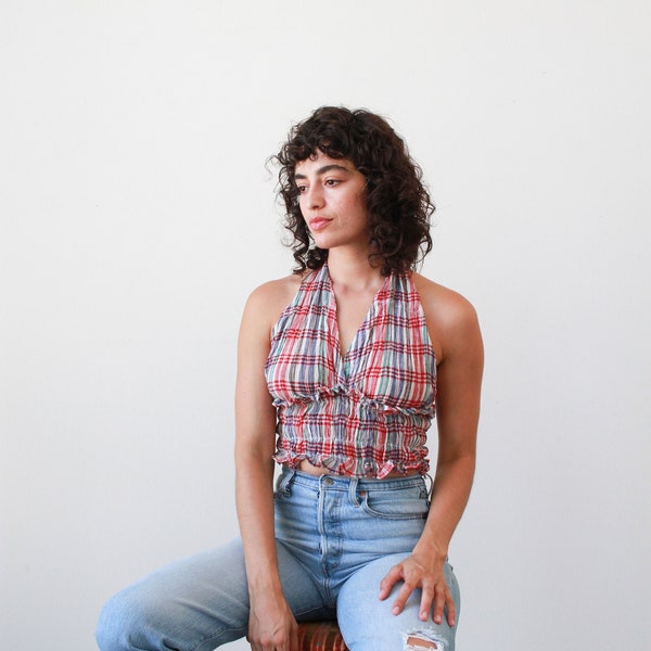 70s Halter Top - Etsy