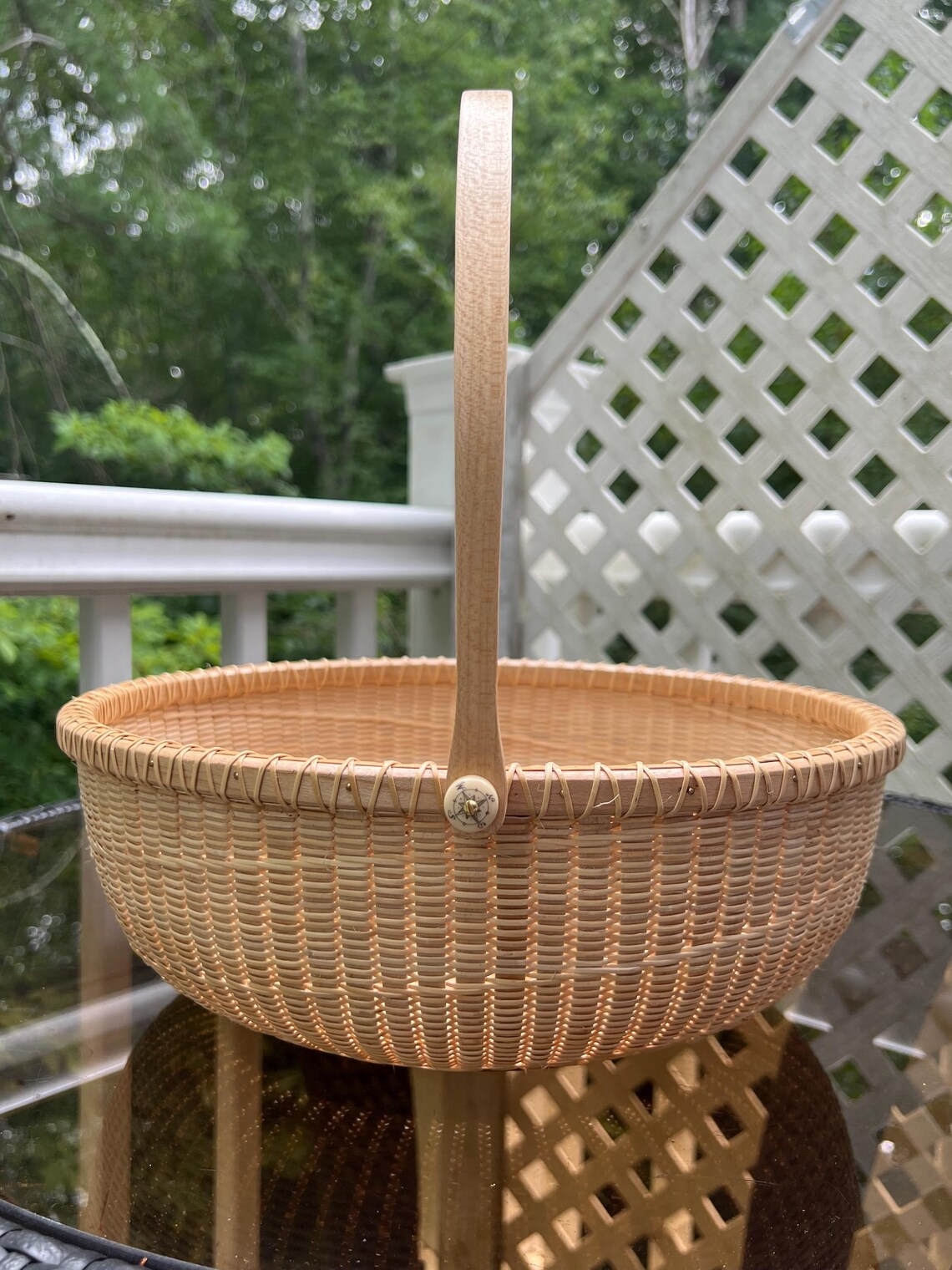 12 Inch Nantucket Style Basket - Etsy