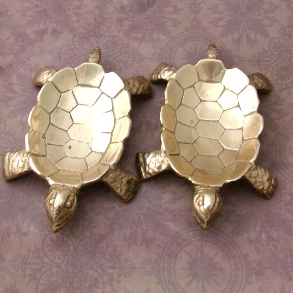 Solid Brass Ashtray - Etsy