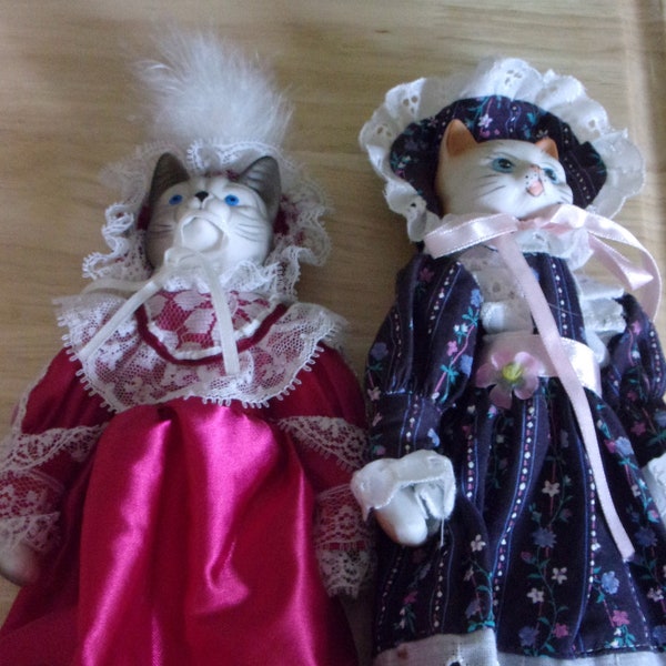 Cat Porcelain - Etsy