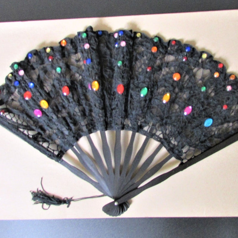 Lace Fan - Etsy