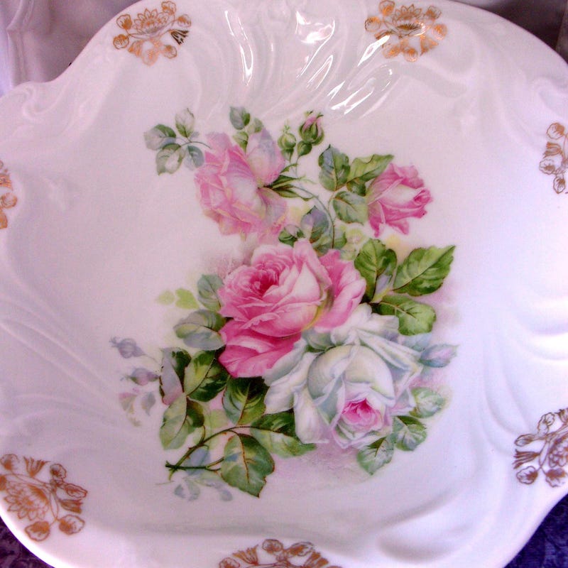 Antique 11 Serving Bowl - Etsy