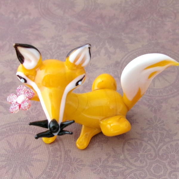Fox Figurine - Etsy