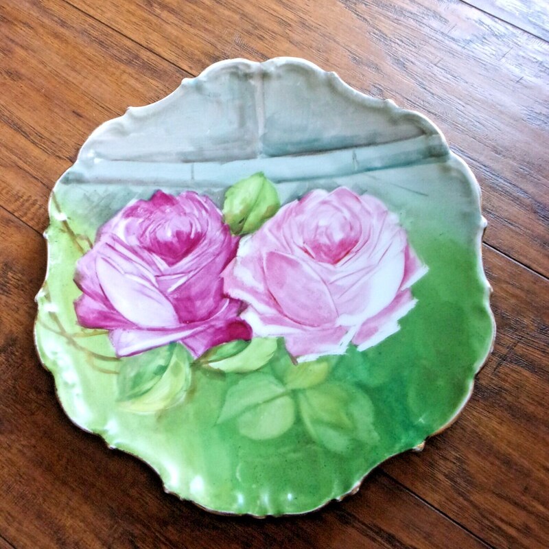 Pink Cabbage Rose - Etsy