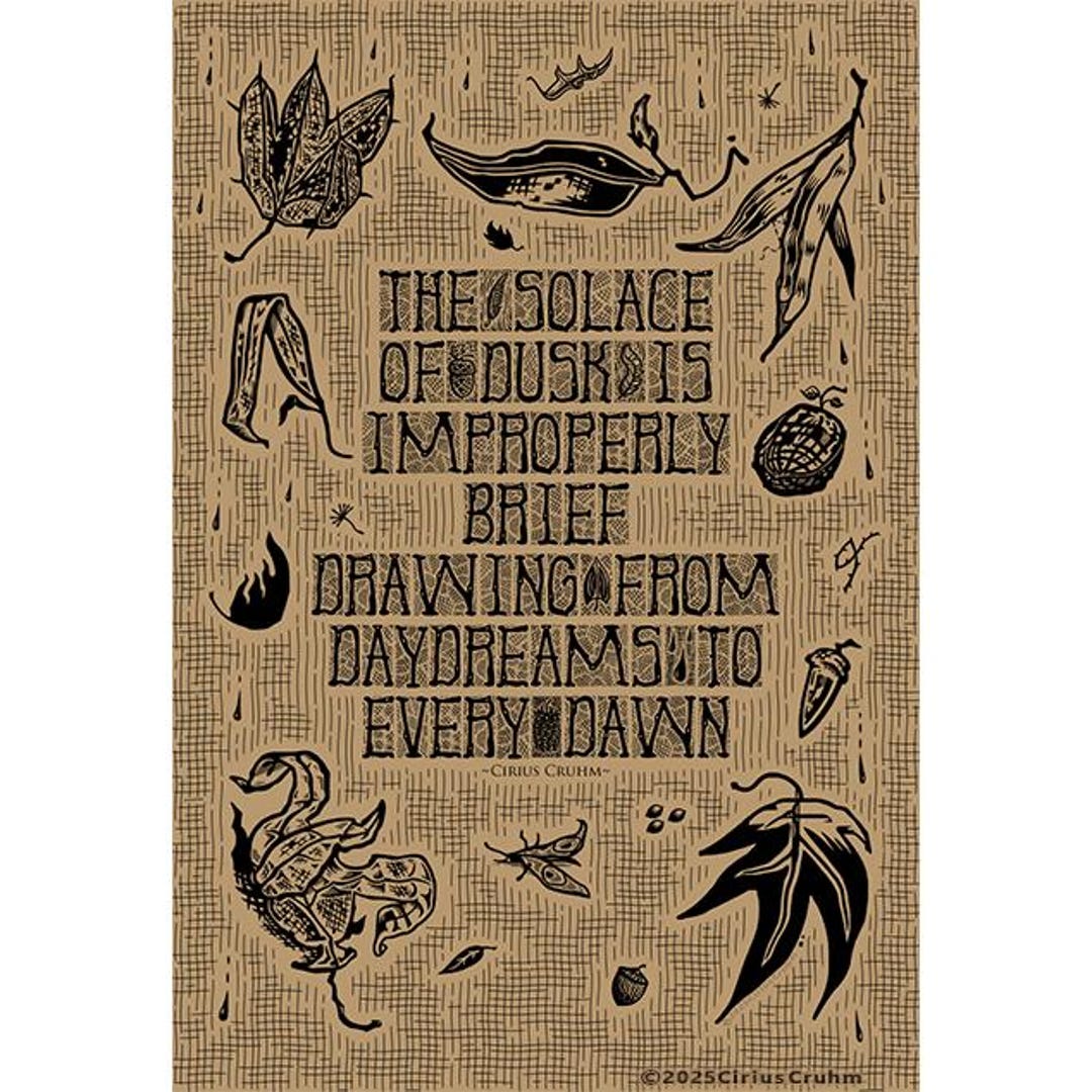 Daydream Poem Print | Memorial Gift Quote | Nature Wall Decor | Leaf ...