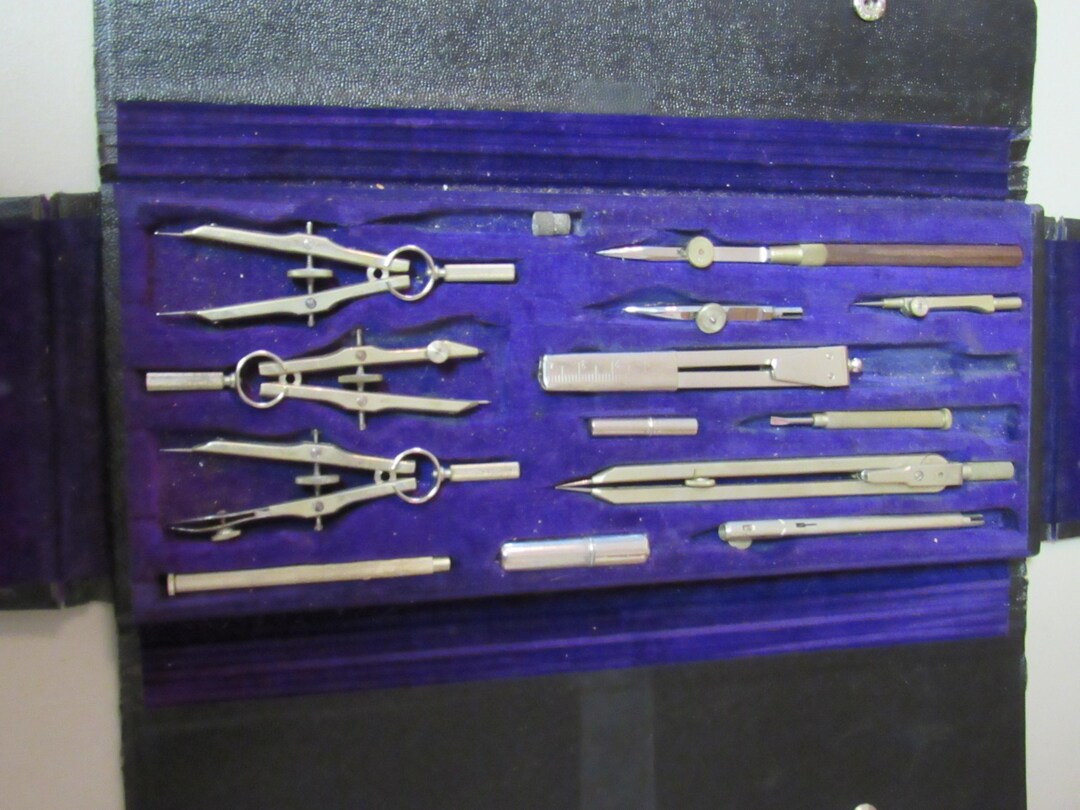 Vintage Drafting Tool Set - GERMANY, Dietzgen 3 Sets - Etsy