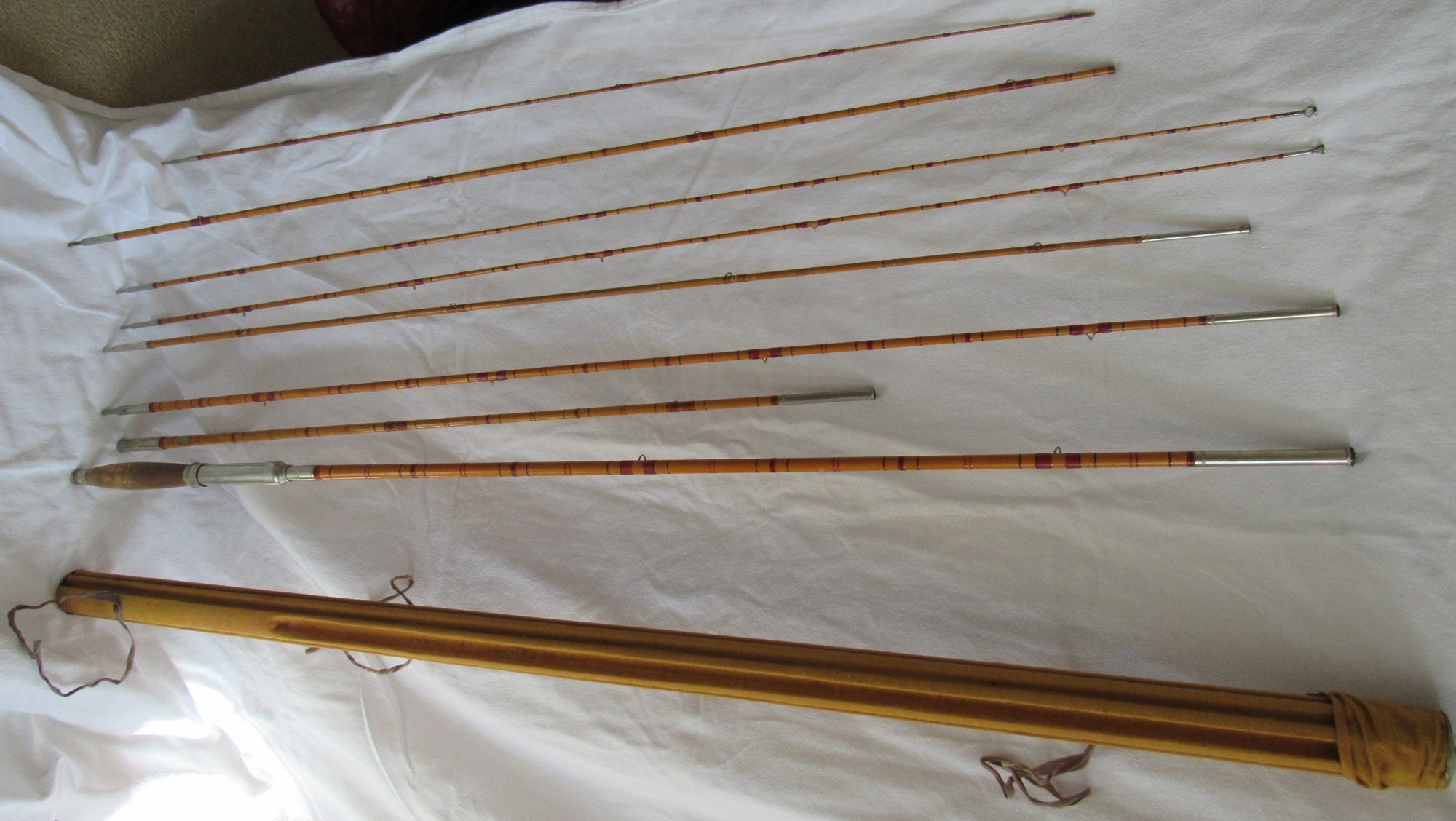 Bamboo Fly Rod Chubb Rod. Co.vintage - Etsy