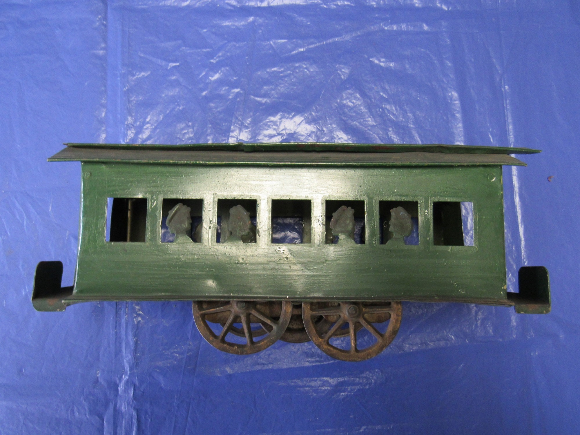 Train Trolley Pressed Steel Friction Flywheel Car - Etsy