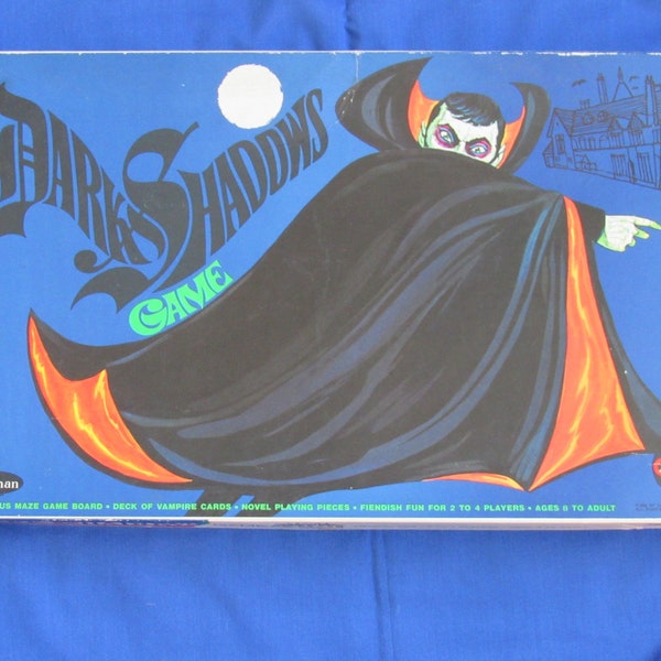 Dark Shadows Puzzle - Etsy