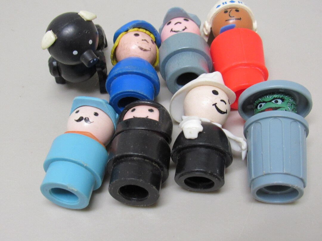 Fisher Price Little People, Eight Figures. Lot 3 - Etsy