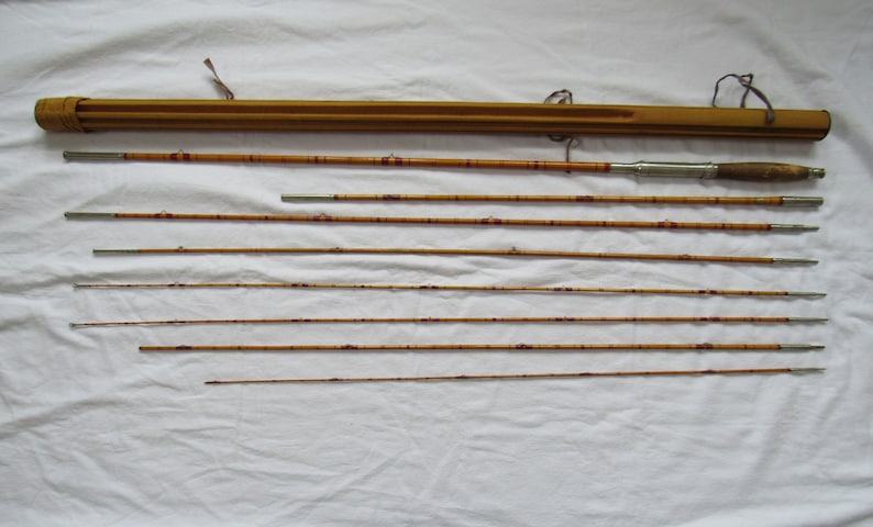 Bamboo Fly Rod Chubb Rod. Co.vintage - Etsy