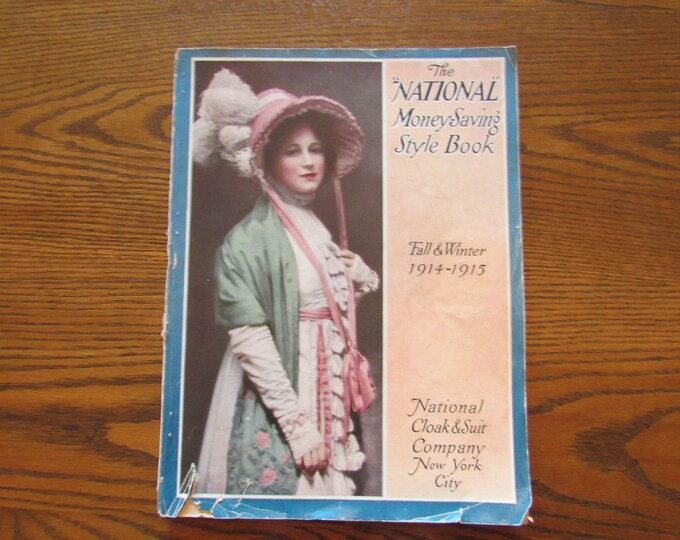 Catalog 1914 National Cloak and Suit Company Fall & Winter - Etsy