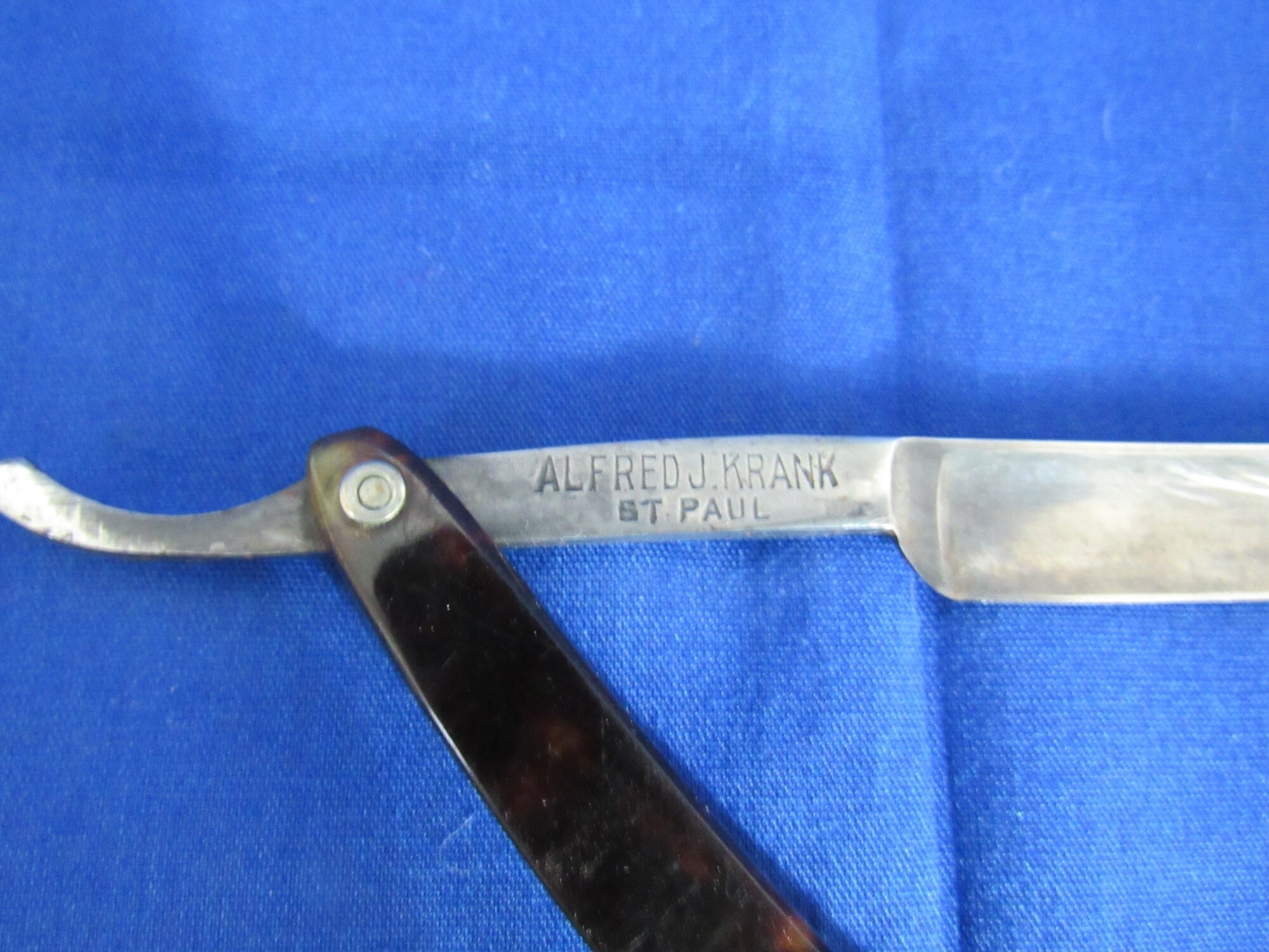 Razor by Alfred J. Krank Co. Cutlery St. Paul Minn Straight Razor # 140 ...