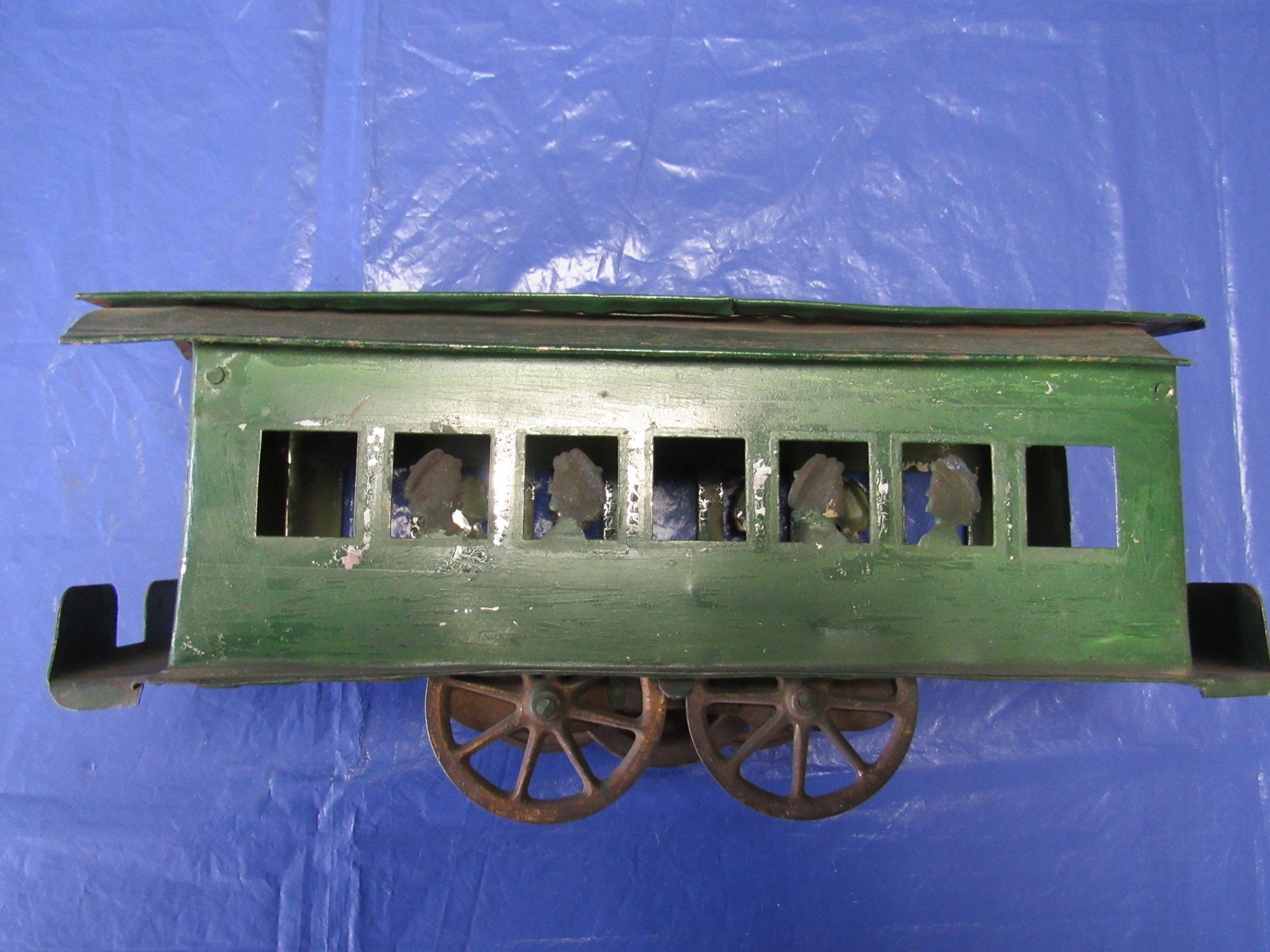 Train Trolley Pressed Steel Friction Flywheel Car - Etsy