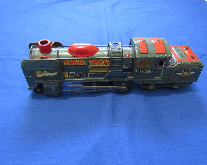 Train Friction Angel Train Locomotive Tin Litho 1950's Japan - Etsy