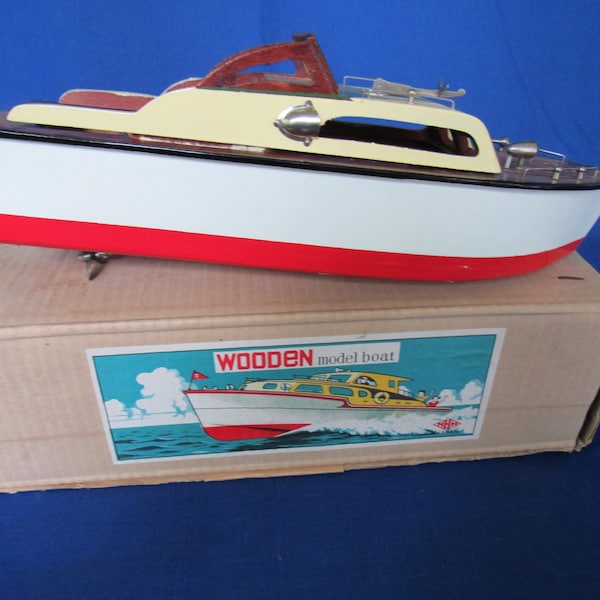 Wooden Toy Boat - Etsy