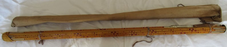 Bamboo Fly Rod Chubb Rod. Co.vintage - Etsy