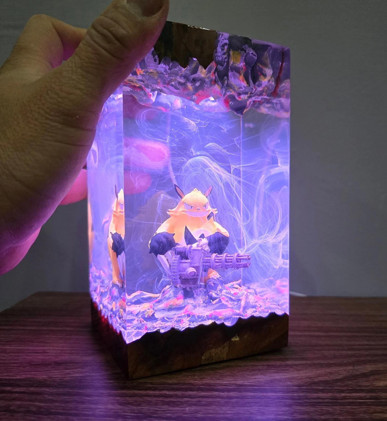 Palworld Guide, Anubis Figure, Palworld Figure, Epoxy Resin Lam ...