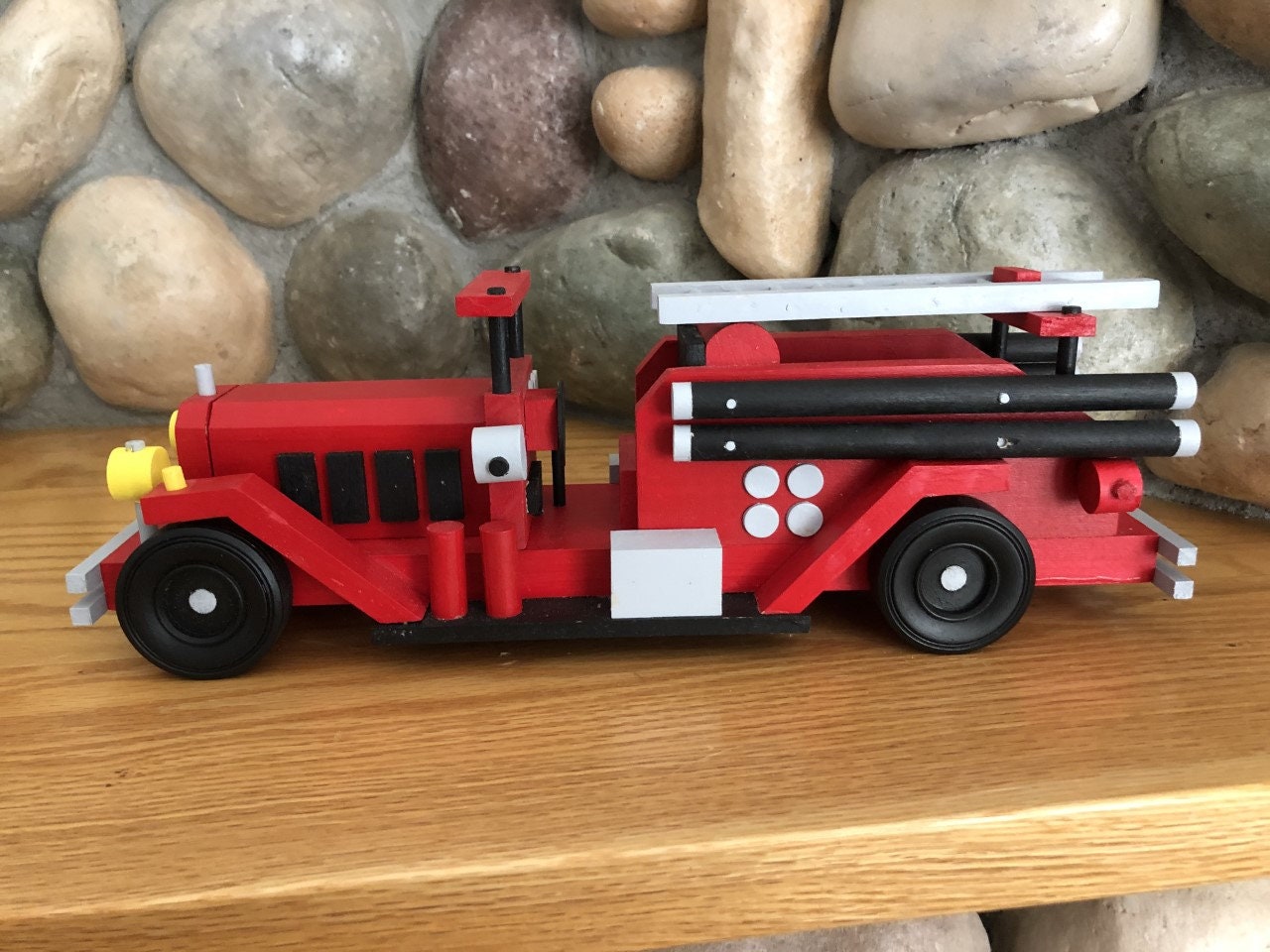 Classic Fire Engine - Etsy