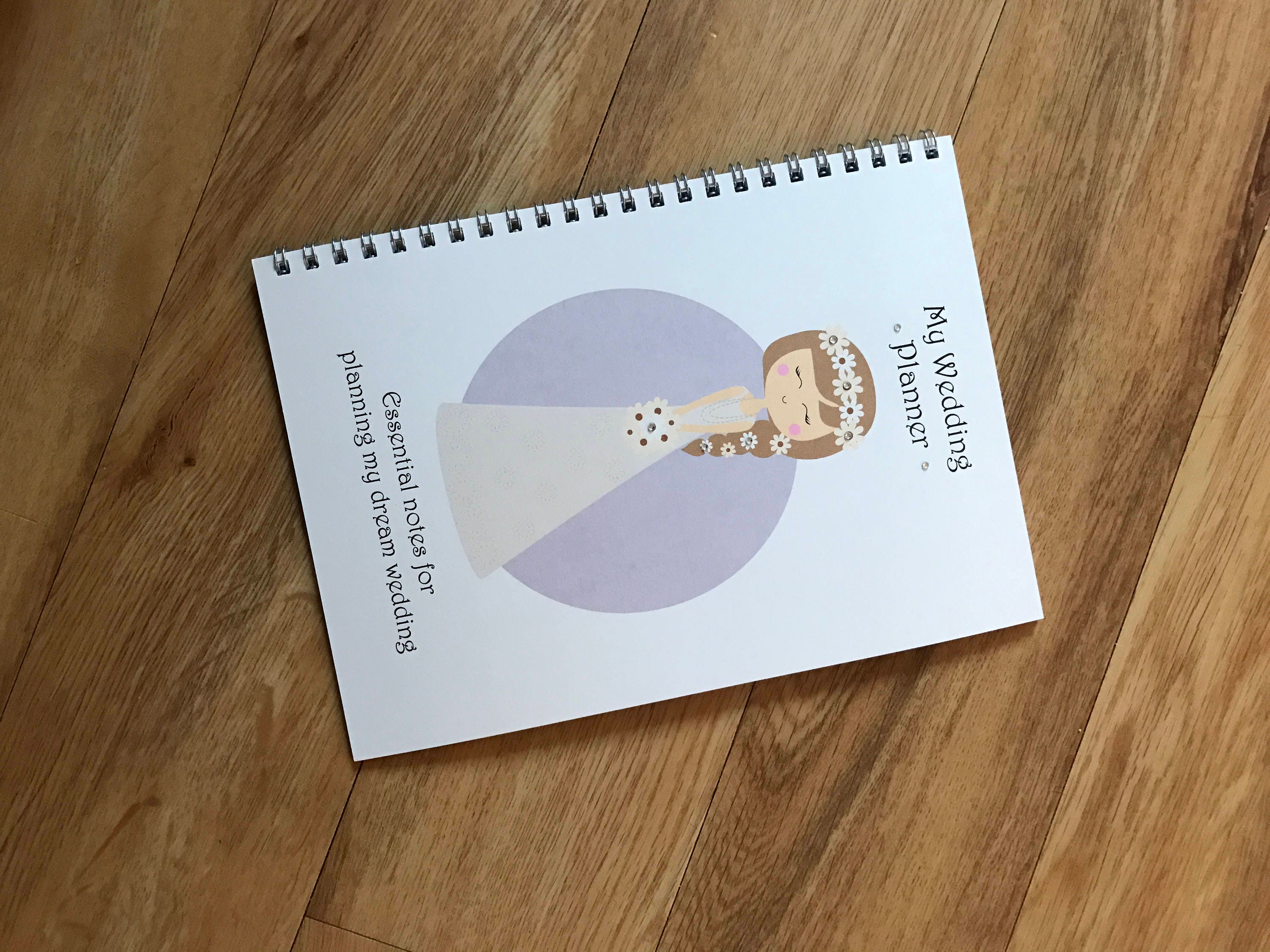 A5 Personalised Bride to Be Design Notebook Wedding Planner | Etsy