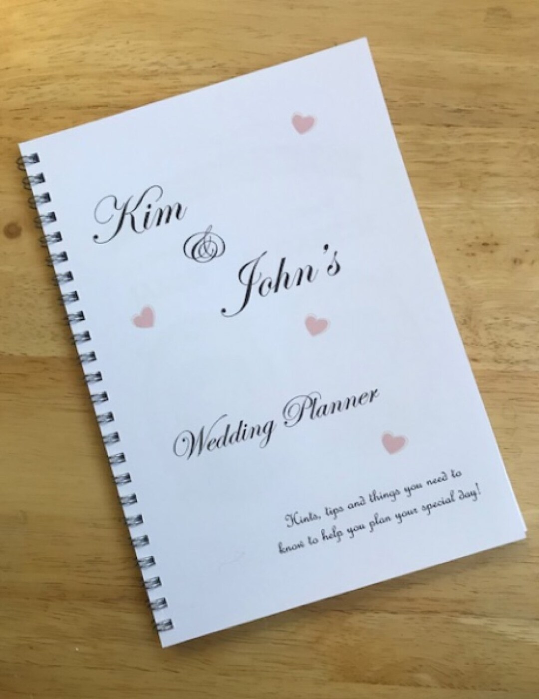 A5 Personalised Bride to Be Notebook Wedding Planner Journal Ideal ...