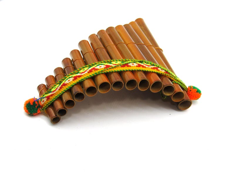 Reed 13 Pipes Pan Flute - Peruvian Culture Introduction - Etsy