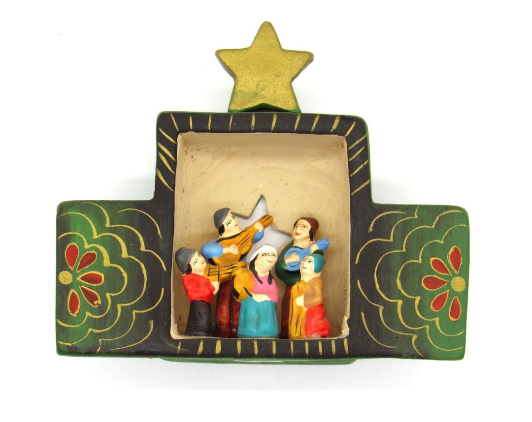 Clay Retablo Hand Crafted Peru. - Etsy