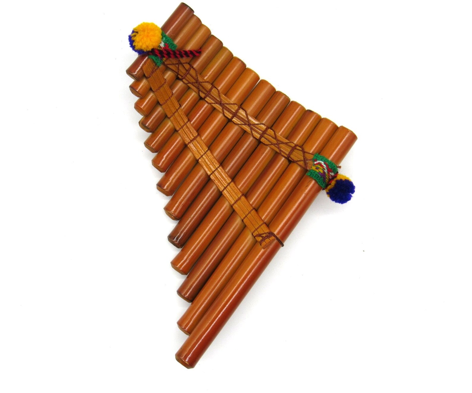 Pan Flute 13 Pipes Hand Made in Peru - Etsy