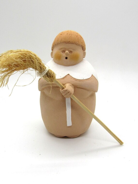 Clay Altar Boy Hand Made in Chile - Etsy