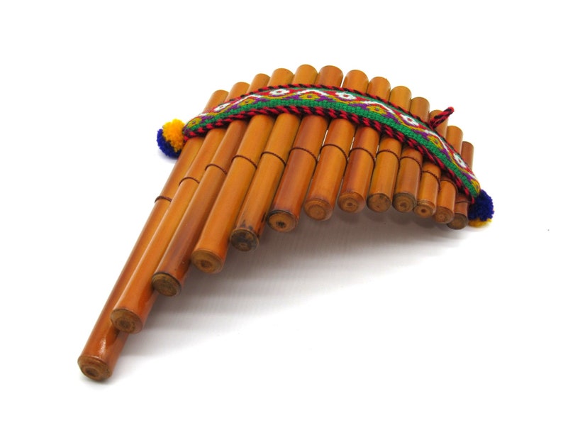 Pan Flute 13 Pipes Hand Made in Peru - Etsy
