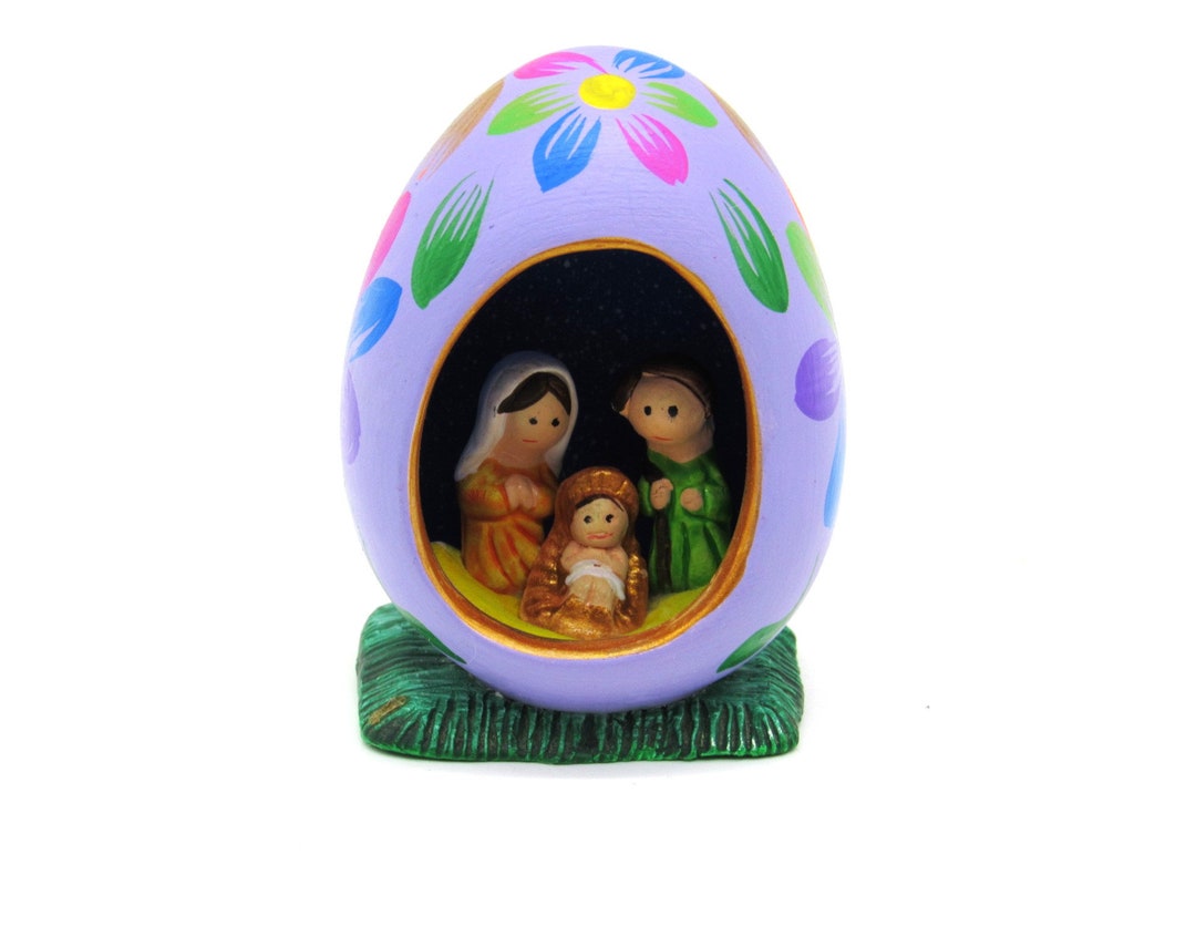 Peru Ceramic Nativity Scene. - Etsy