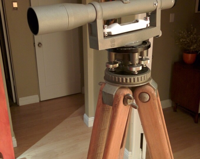 Vintage Surveyor's Dumpy Level Transit Telescope With Tripod - Etsy
