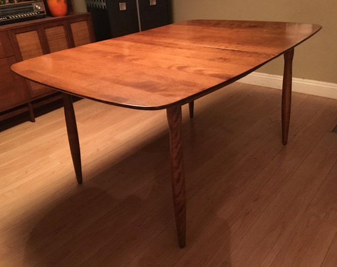 Very Rare Conant Ball Dining Room Table (only). Three Leaves Included ...