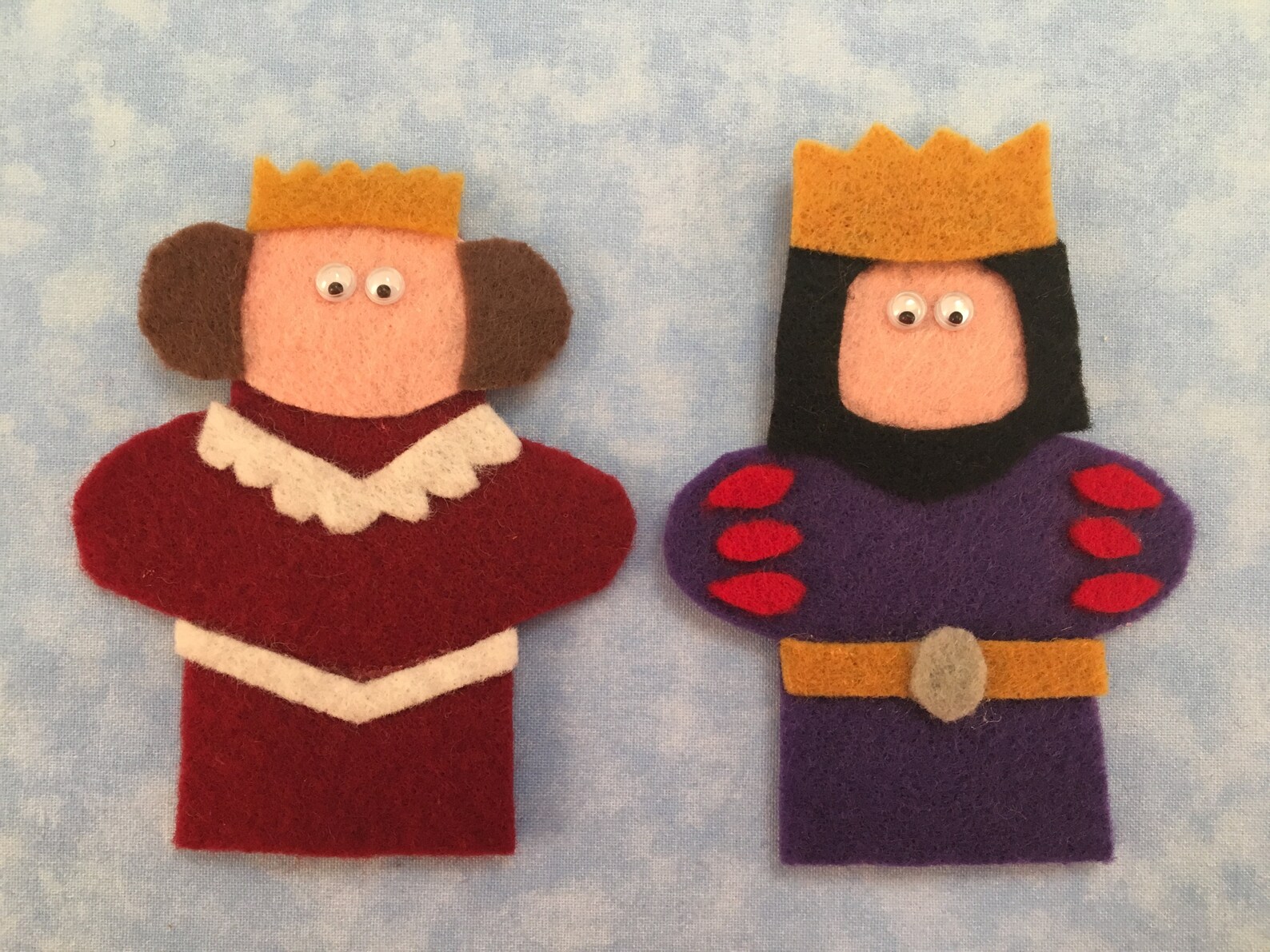 Finger Puppet Patterns -fairy Tale Characters (11) - PDF File Only - Etsy