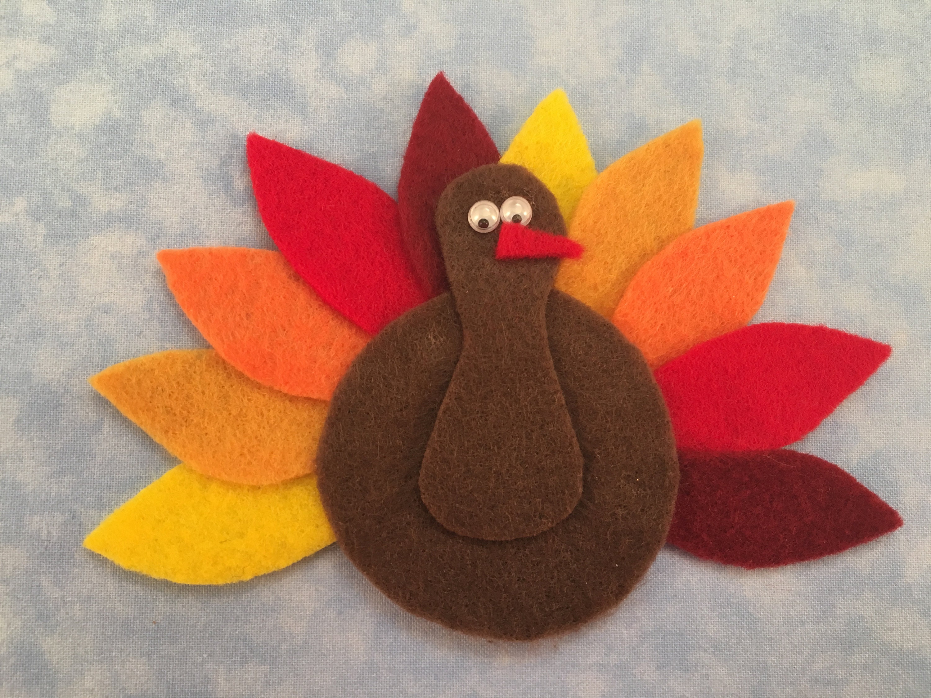 Finger Puppet PDF FILE Thanksgiving Characters - Etsy