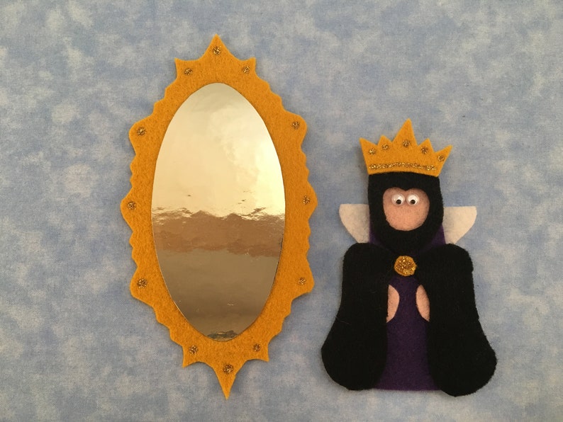 Finger Puppets-pdf File-snow White Characters 12 - Etsy