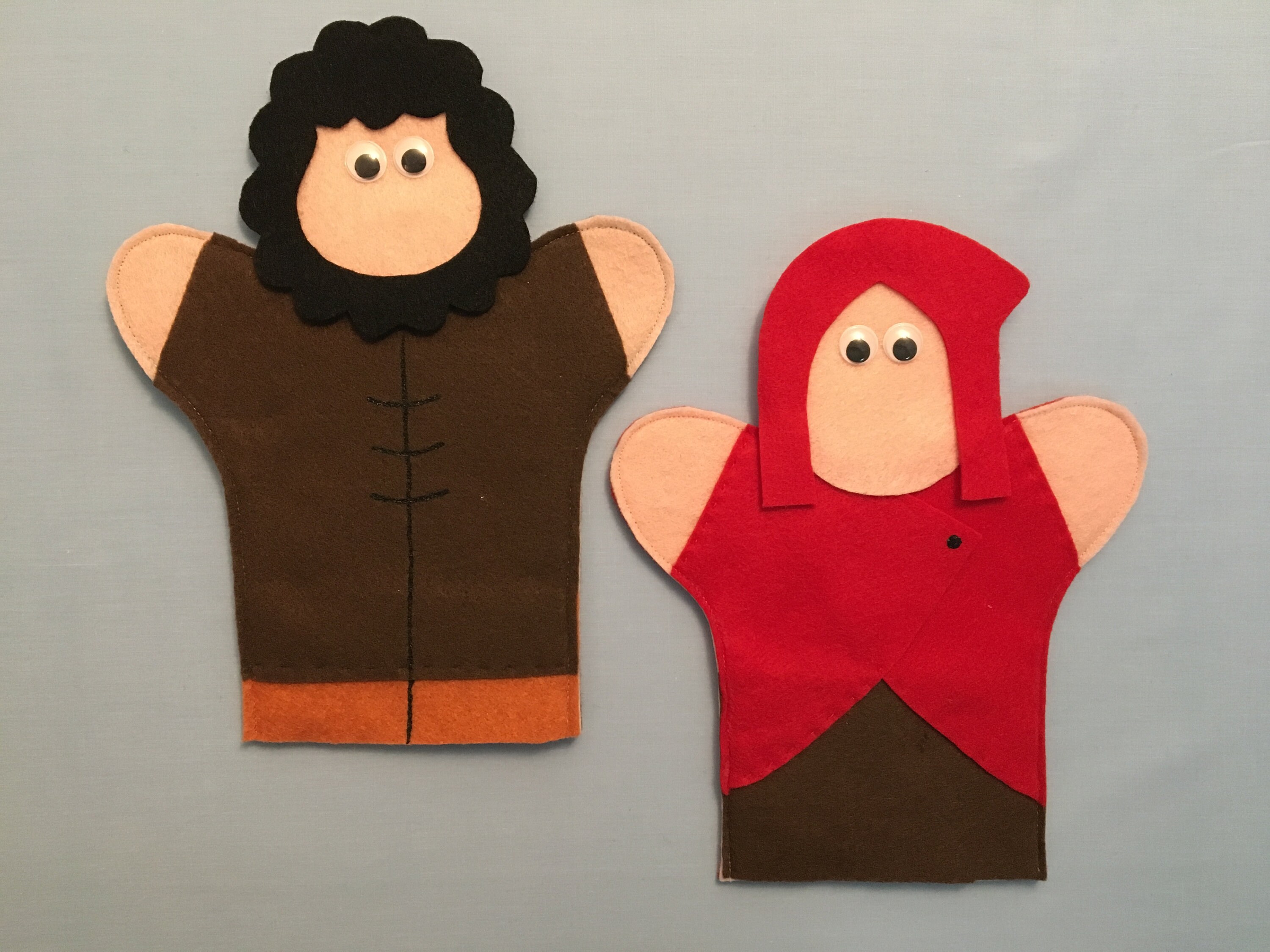 Hand Puppets -PDF Pattern-robin Hood Characters - Etsy