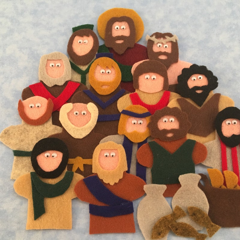 Felt Jesus Puppet - Etsy