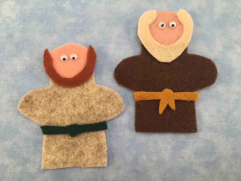 Finger Puppet-pdf File Jesus and His Disciples 14 - Etsy Australia