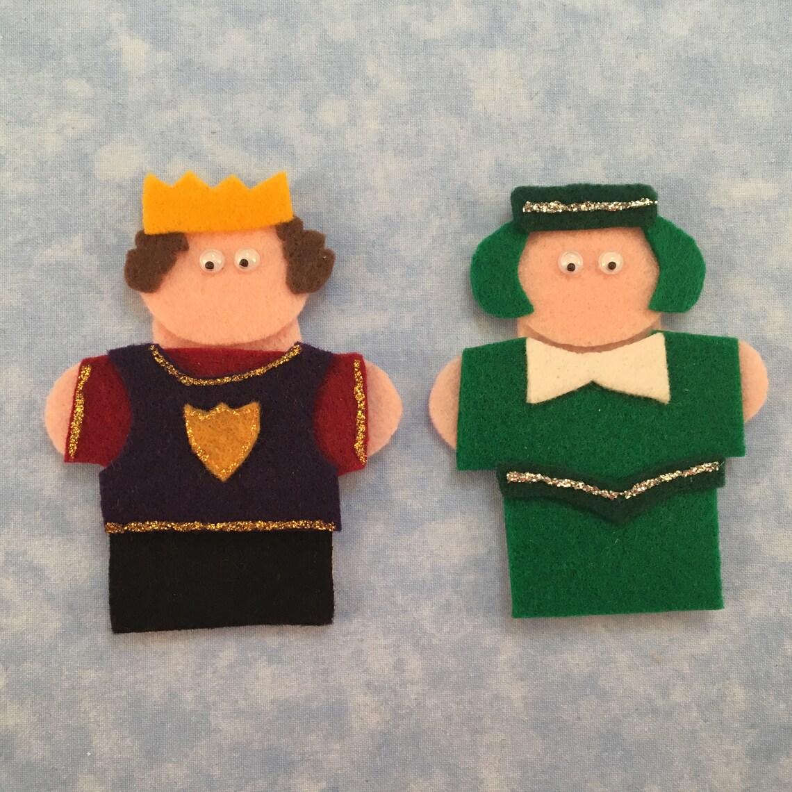 Finger Puppets-pdf File Robin Hood Characters 11 - Etsy