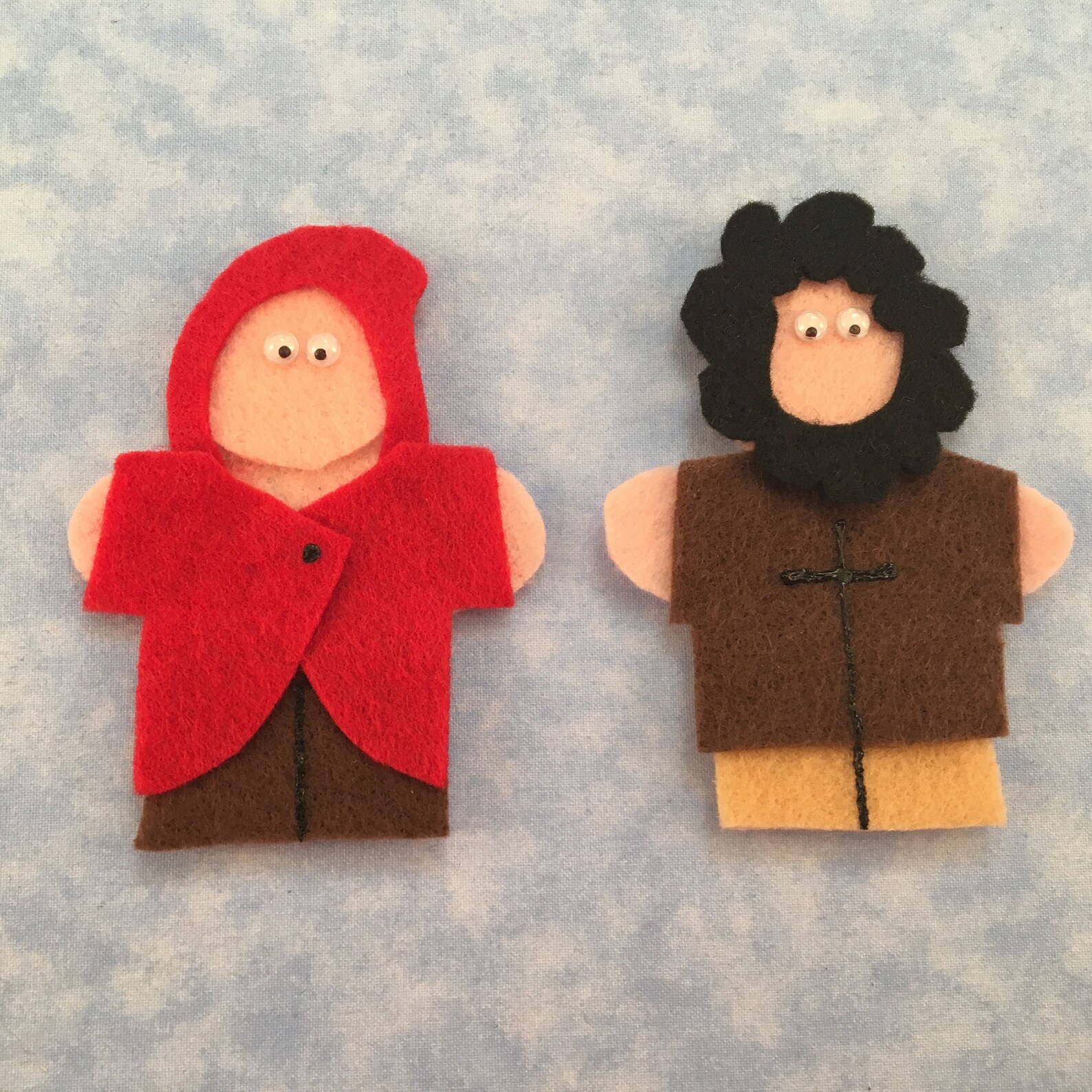 Finger Puppets-pdf File Robin Hood Characters 11 - Etsy