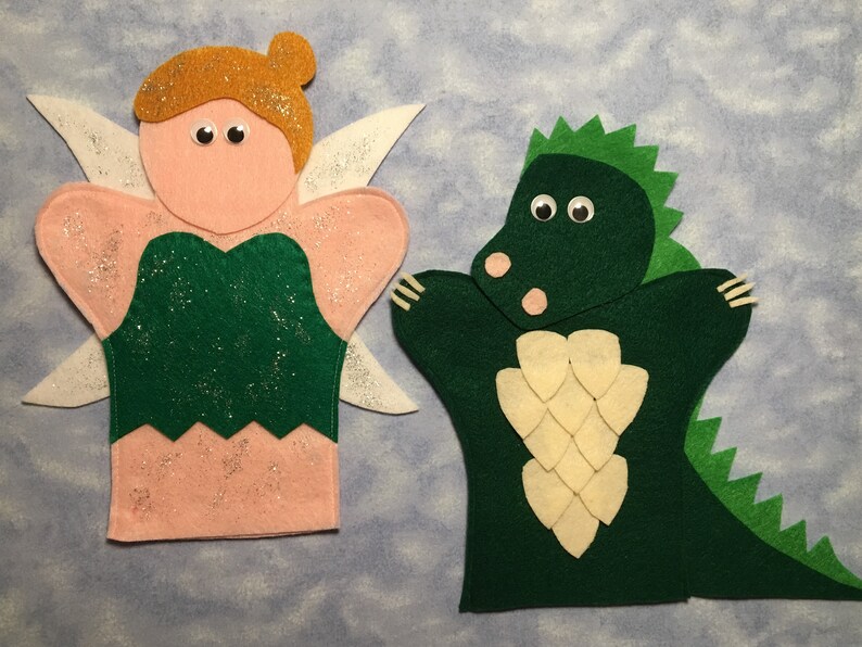 Hand Puppets -PDF Pattern-fairy Tale Characters - Etsy