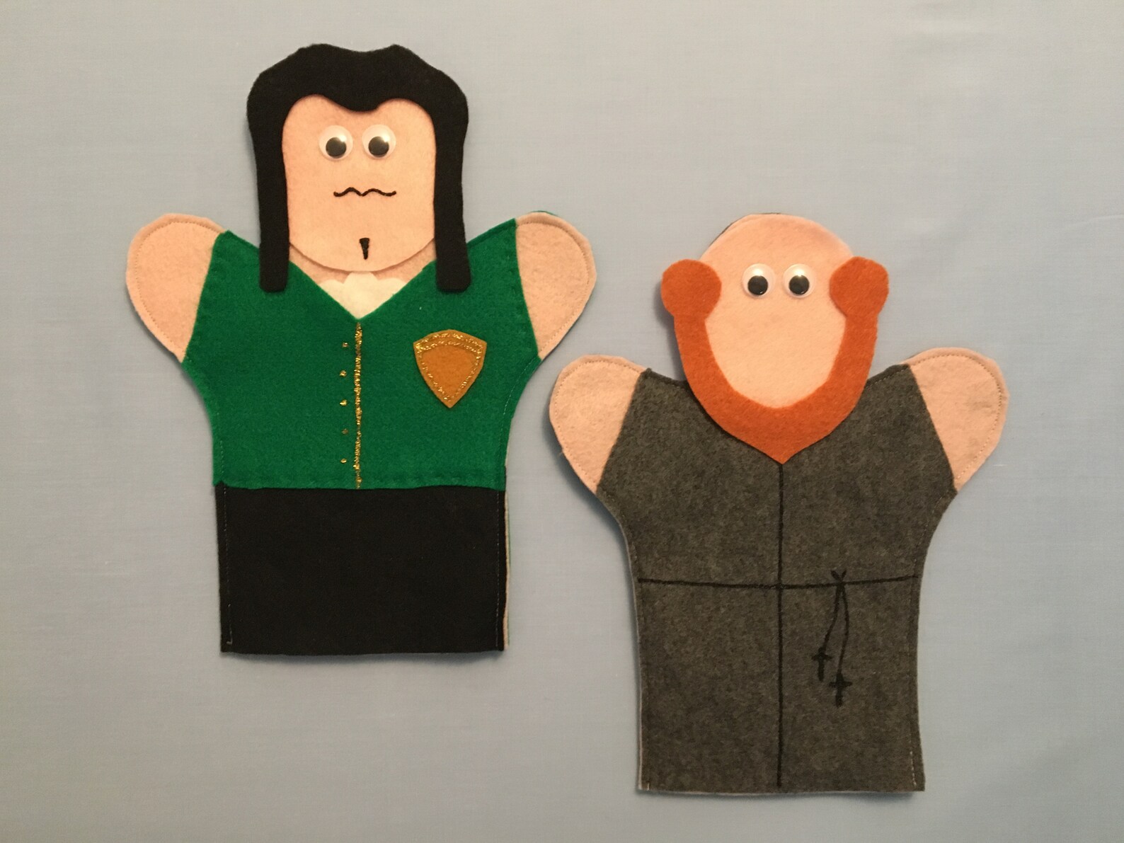 Hand Puppets -PDF Pattern-robin Hood Characters - Etsy